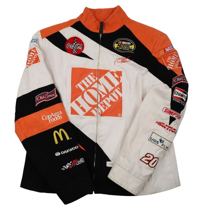 Vintage Vintage Chase Nascar Tony Stewart Home Depot Racing Jacket ...