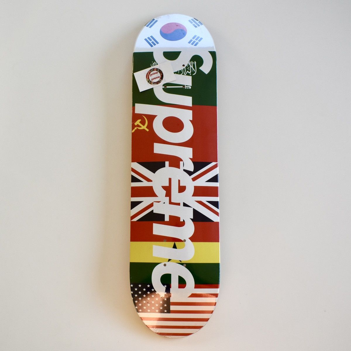 Streetwear × Supreme Supreme Flags Skateboard Deck | Grailed