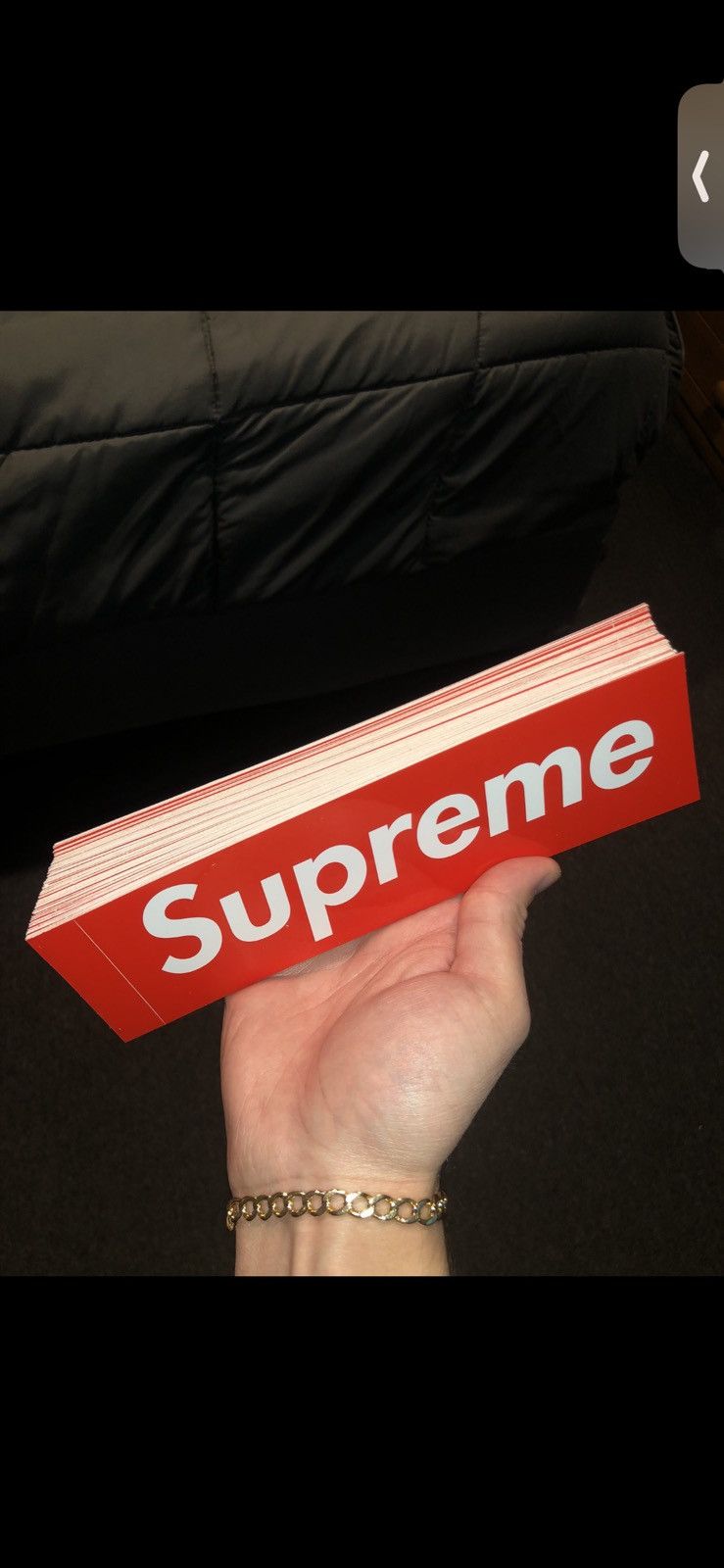 Supreme Supreme Red Box Logo Sticker | Grailed