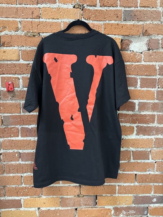 Vlone NAV X VLONE BAD HABITS TEE | Grailed