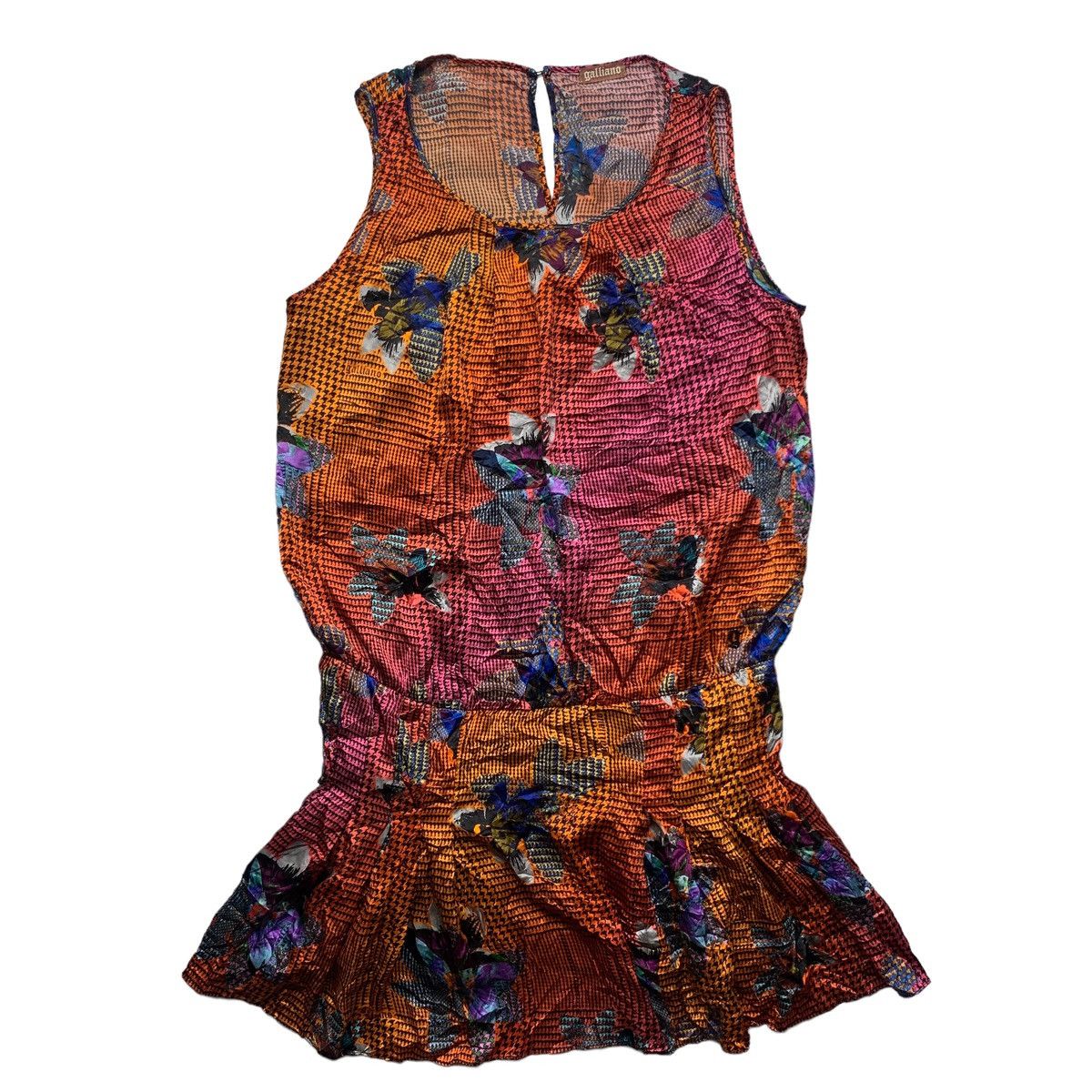 Galliano Galliano Mini Dress | Grailed