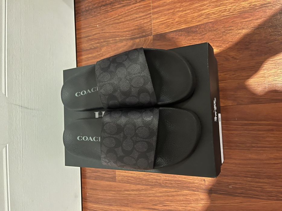 Coach Coach Signature Canvas Slides | Grailed