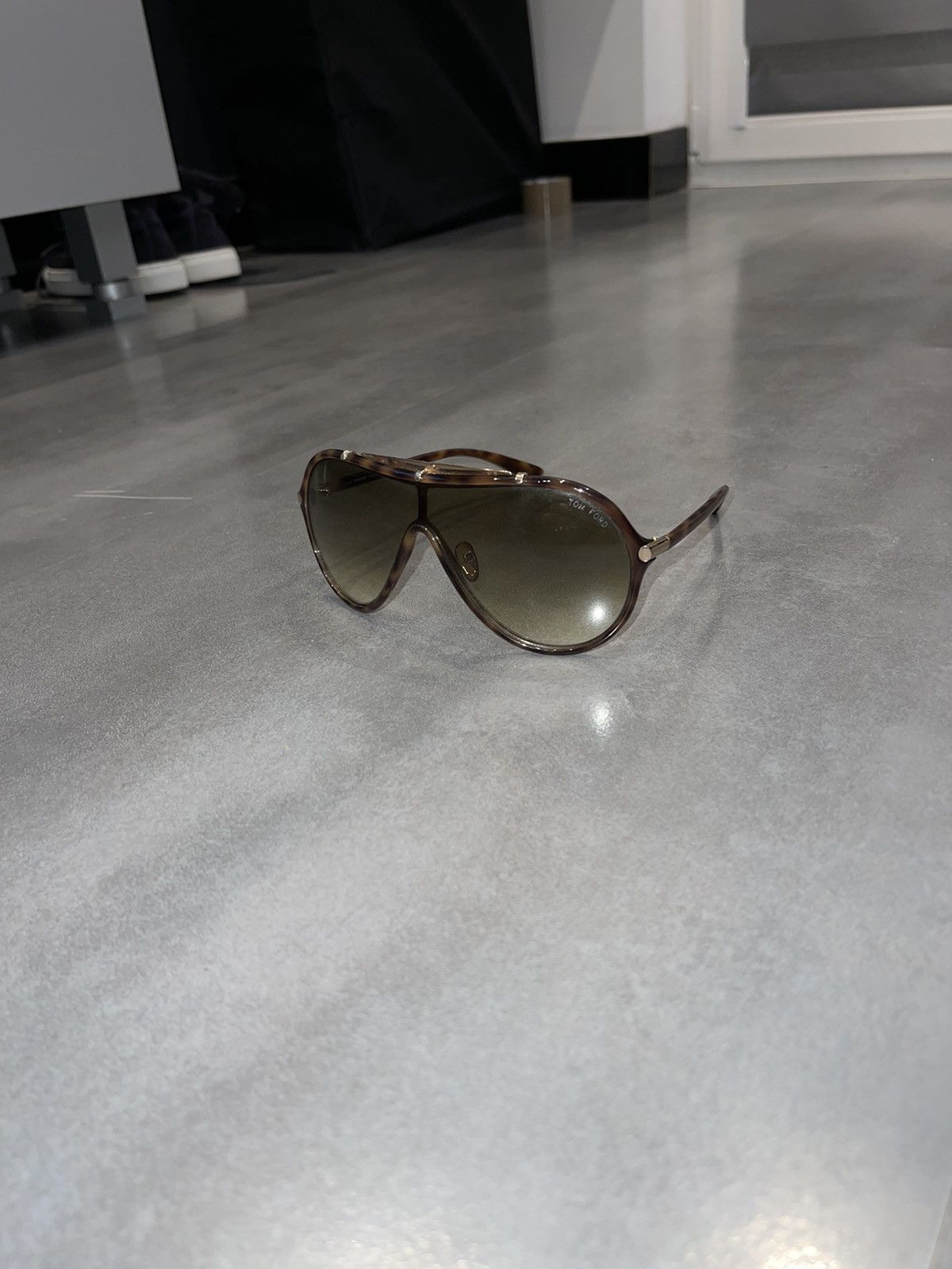 Avant Garde × Tom Ford Tom Ford Ace TF152 Shield Sunglasses | Grailed