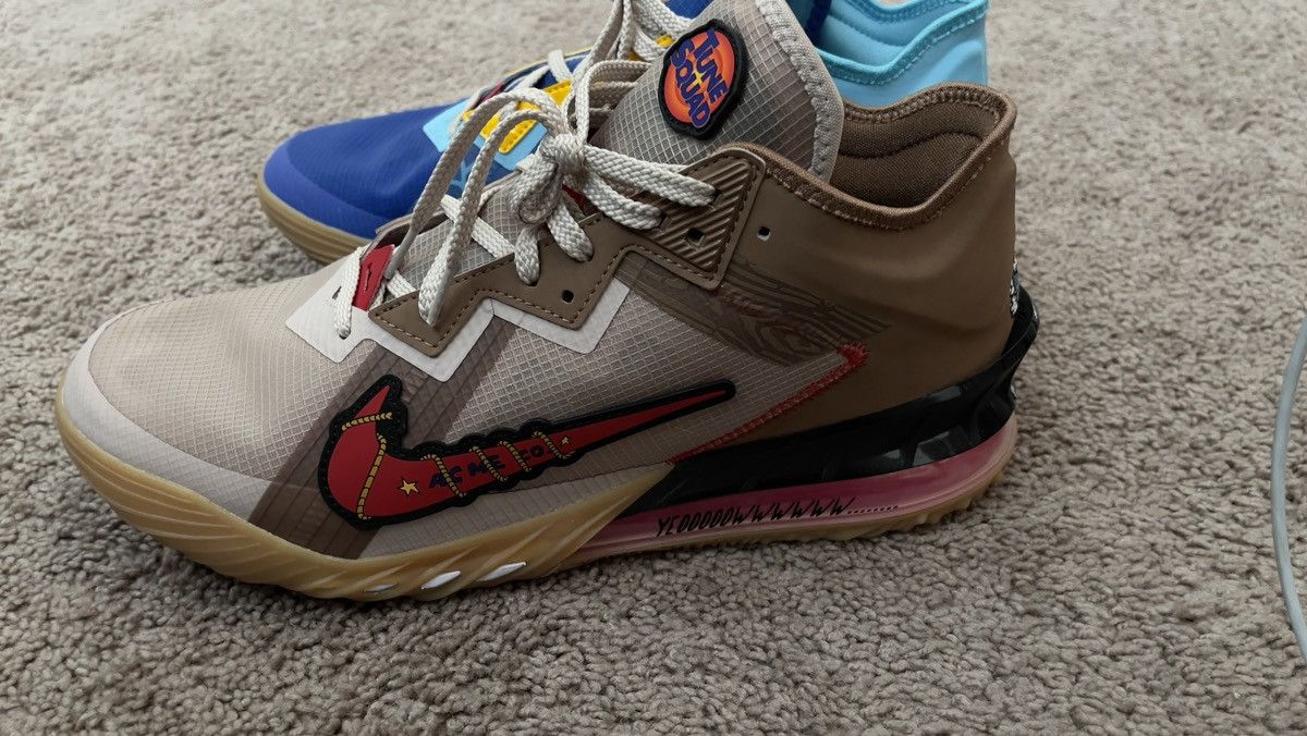 Nike Space Jam x LeBron 18 Low ‘Wile E. X Roadrunner’ | Grailed