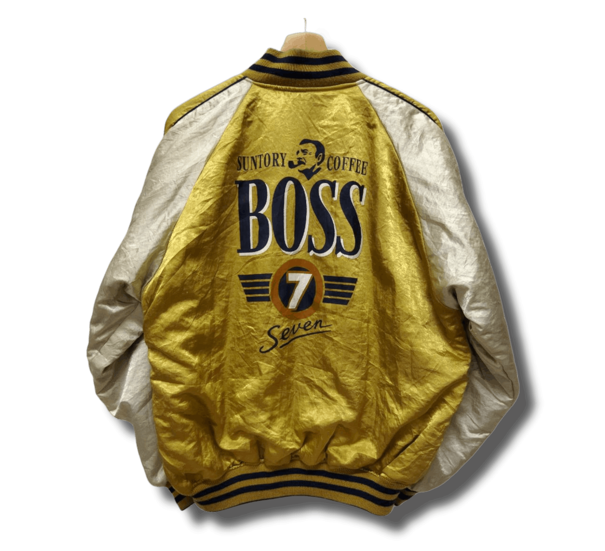 Vintage Rare🔥Vintage Suntory Boss Coffee Reversible Jacket | Grailed