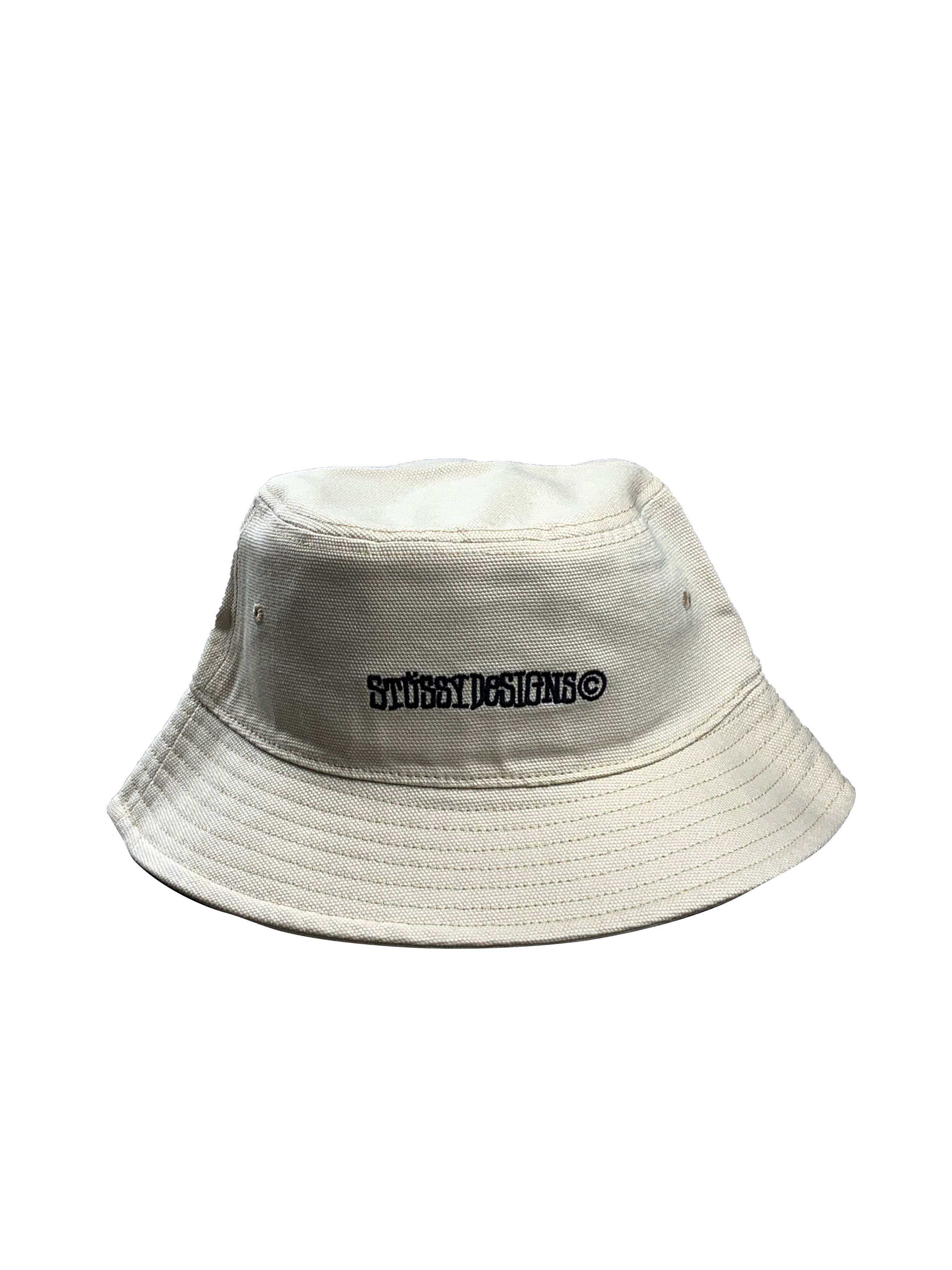 Archival Clothing × Streetwear × Stussy Stussy Canvas Wide Brim Bucket ...