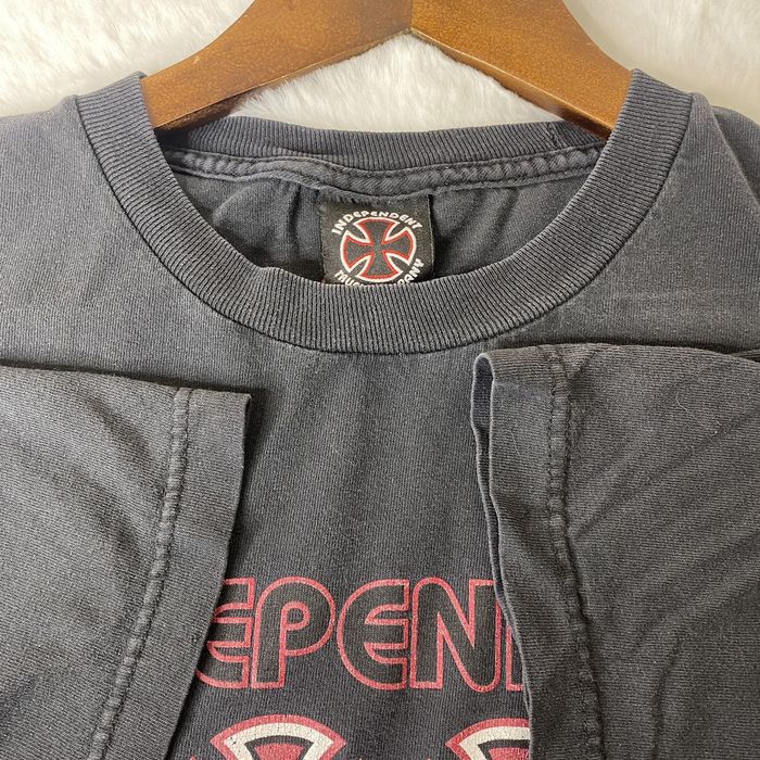 Vintage Independent Cross Logo T Shirt | Grailed