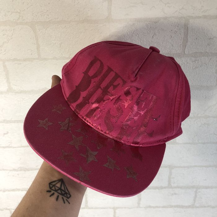 Diesel 2000s Diesel Cap Hat Multi Stars SnapBack AvantGard style Y2 ...