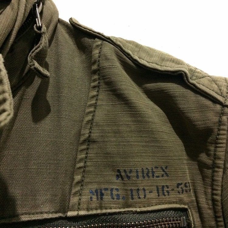 Vintage Vintage Avirex Armed Force Military Hoodie hidden Collar | Grailed