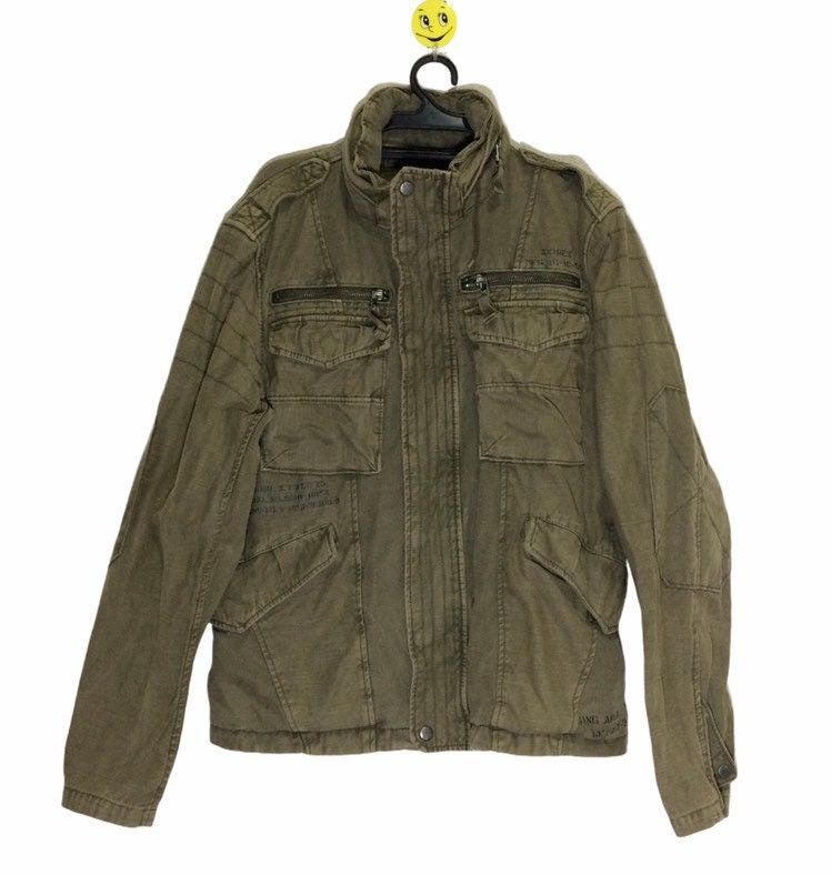 Vintage Vintage Avirex Armed Force Military Hoodie hidden Collar | Grailed