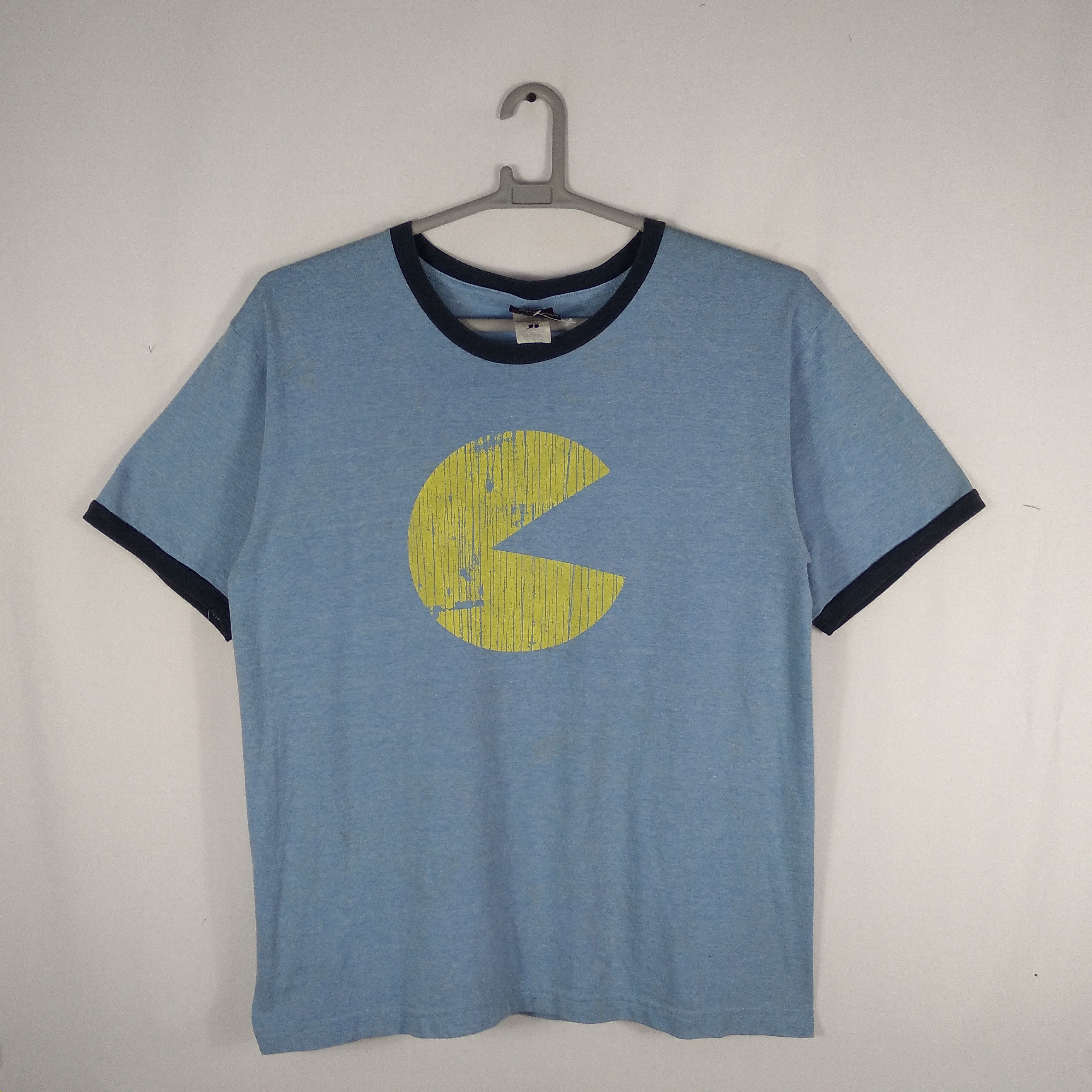 Giant × Vintage Vintage 90s Pacman Dope Logo Promo Game Ringer Tee ...