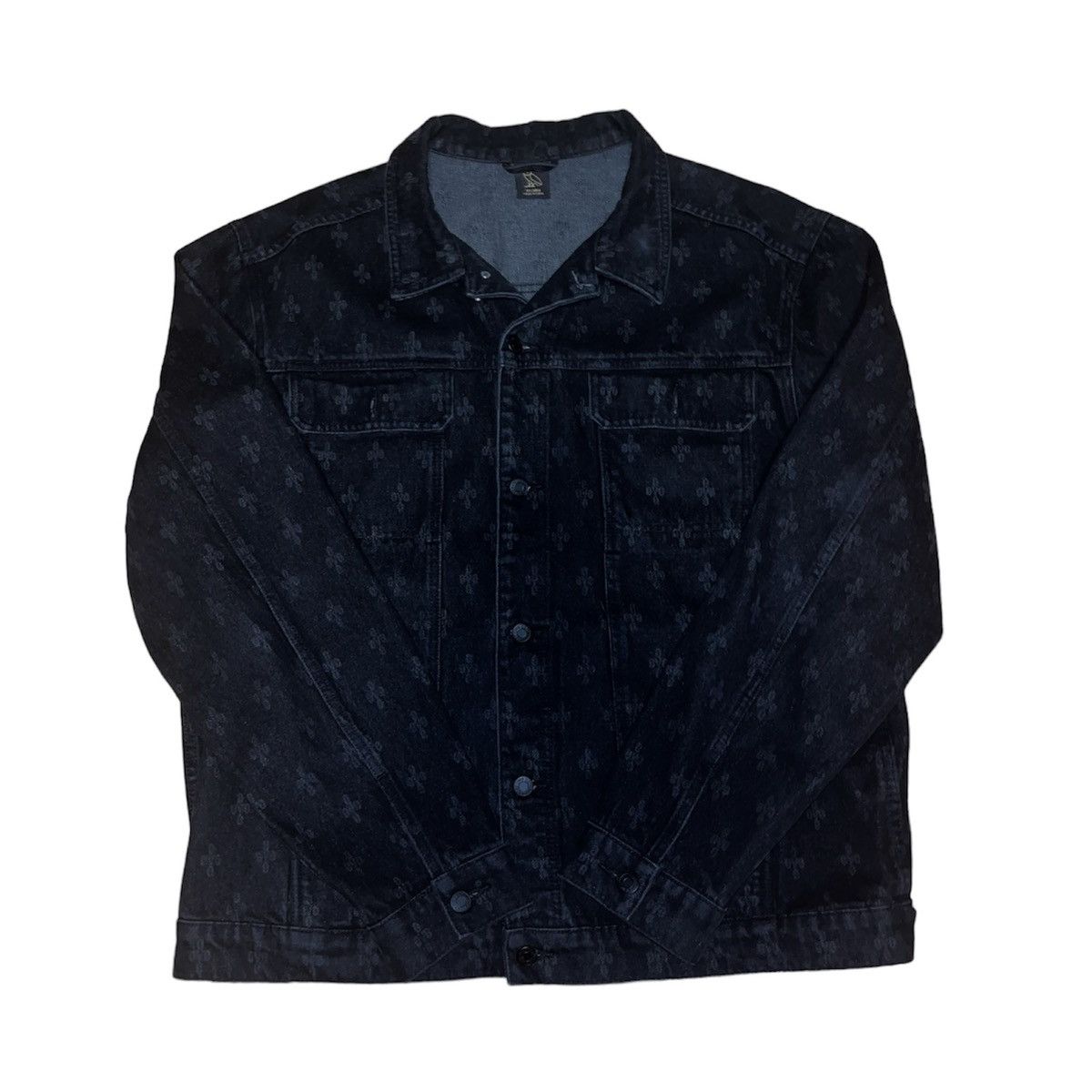 Octobers Very Own OVO Monogram Denim Trucker Jacket | Grailed