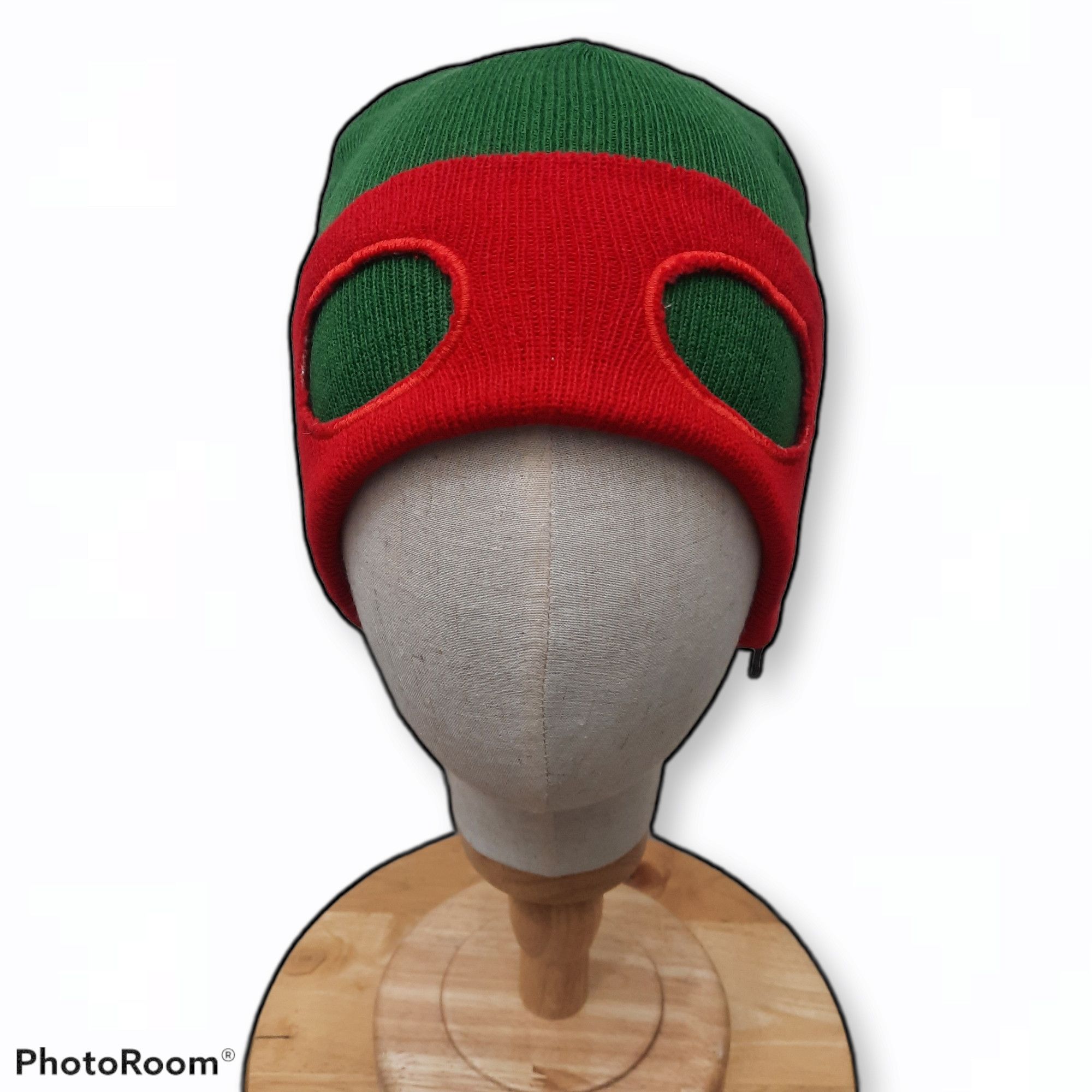 Streetwear 🐢 TMNT Ninja turtles raphael character cartoon beanie | Grailed