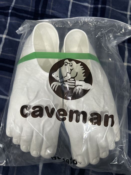 Crocs Crocs Imran Potato Caveman White Size Large (12-14) men’s | Grailed