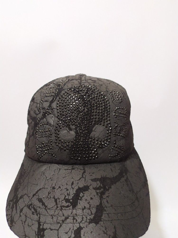 Other × Streetwear 🔥Black Star Sparkling Skull Hats Punk Bondage Design ...