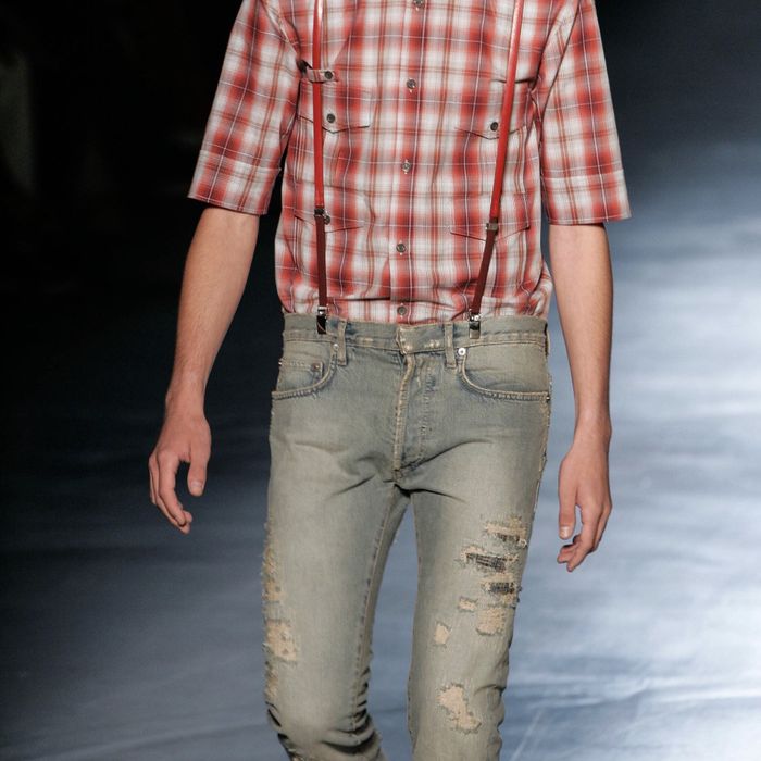 Dior Dior Homme SS06 Crash Denim | Grailed