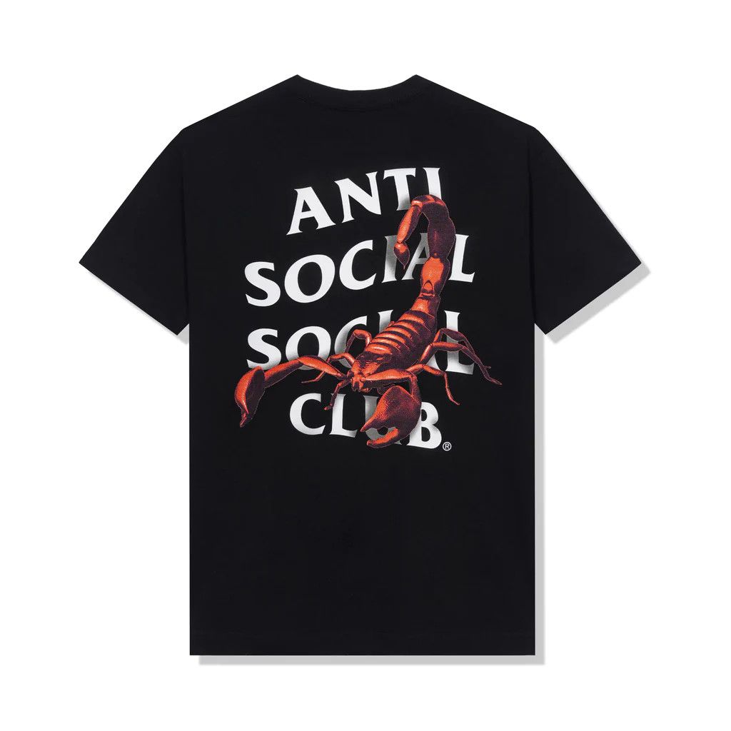 Anti Social Social Club Anti Social Social Club Moodsting Black Tee ...