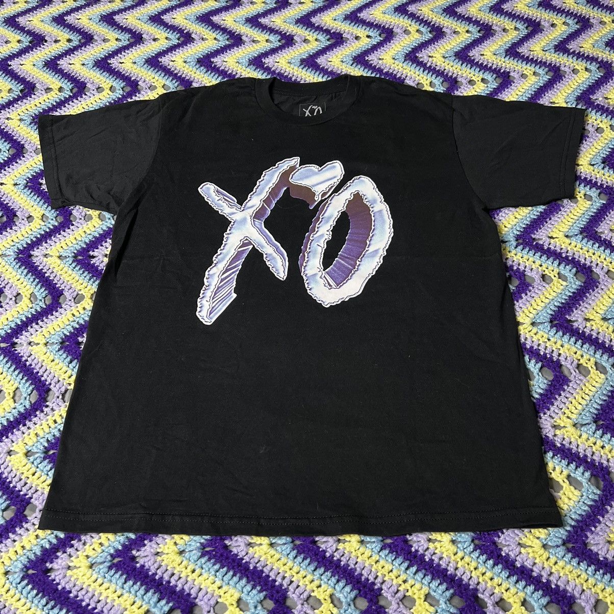 XO The Weeknd Dawn FM Chrome XO Logo T-shirt size Large | Grailed
