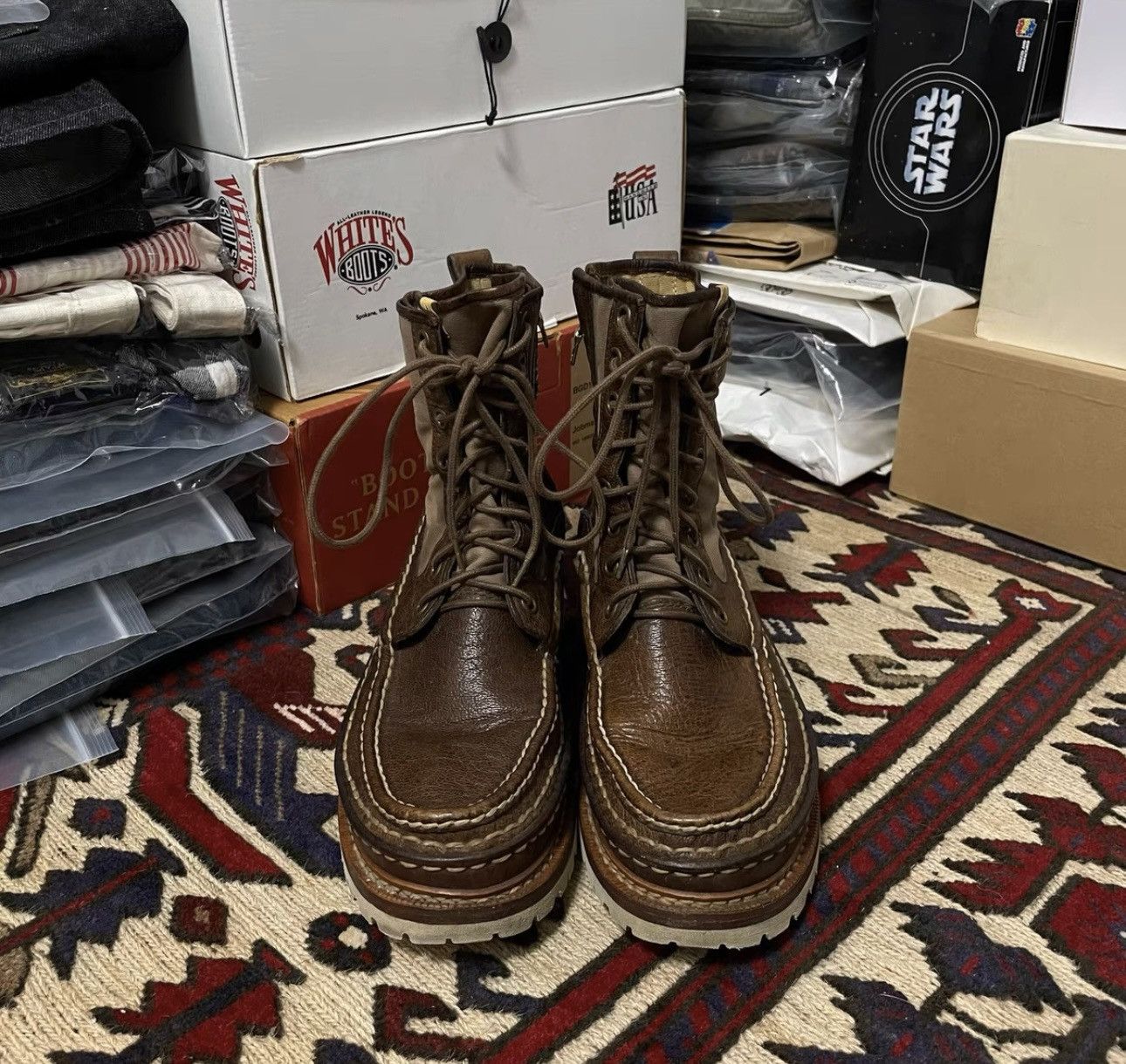 Visvim Visvim 12aw grizzly boots | Grailed