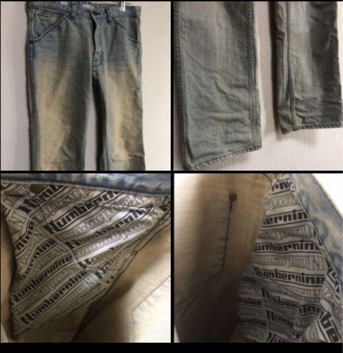 N 02aw number nine jeans | Grailed