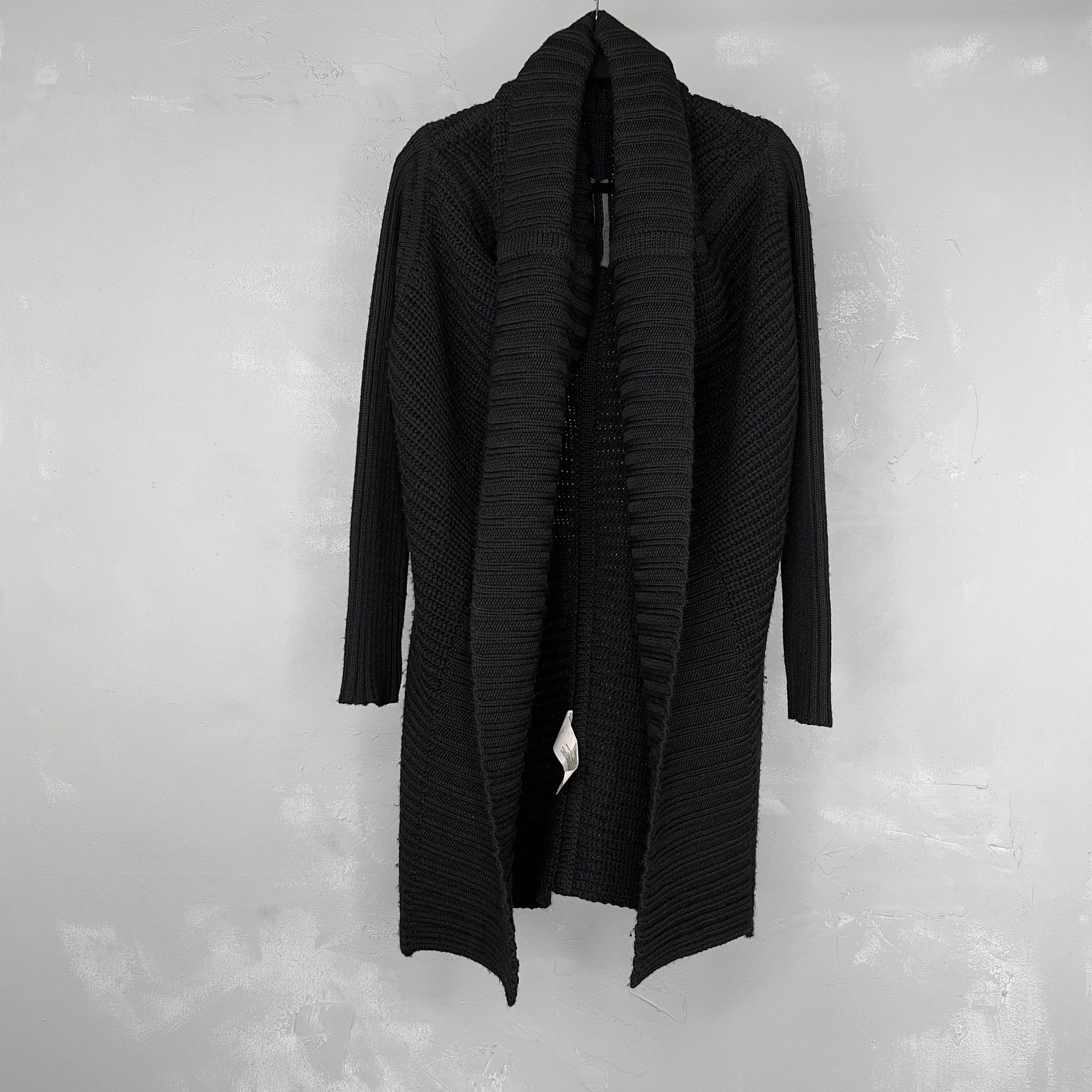 Rick Owens Rick Owens F/W 2007 Mainline Runway Chunky Merino Cardigan ...