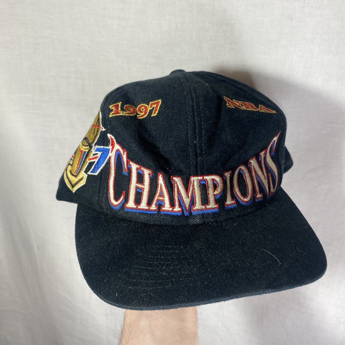 Vintage NBA vintage champions 1997 cap hat 90s | Grailed
