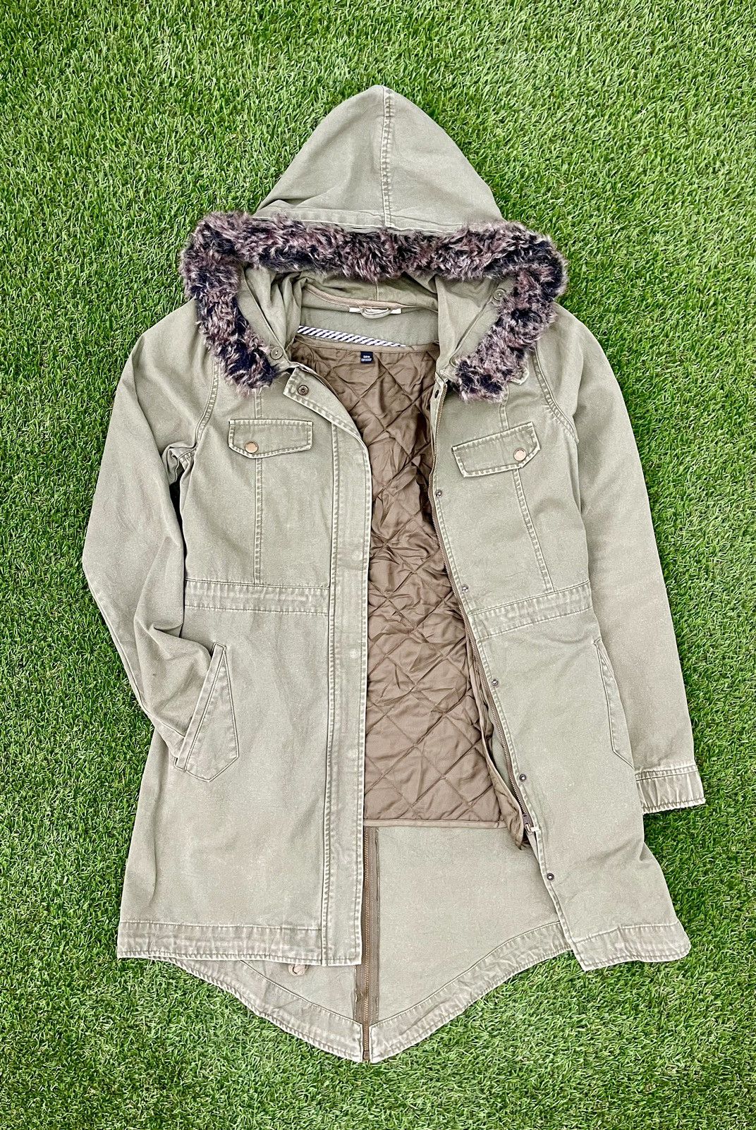 Streetwear × Vintage × Volcom Vintage Volcom Scout Denim Parka ...