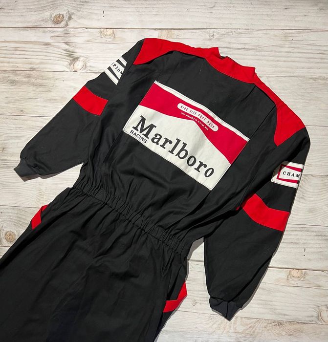 Vintage Vintage Mercedes Benz Marlboro Racing Coveralls F1 90s Work ...