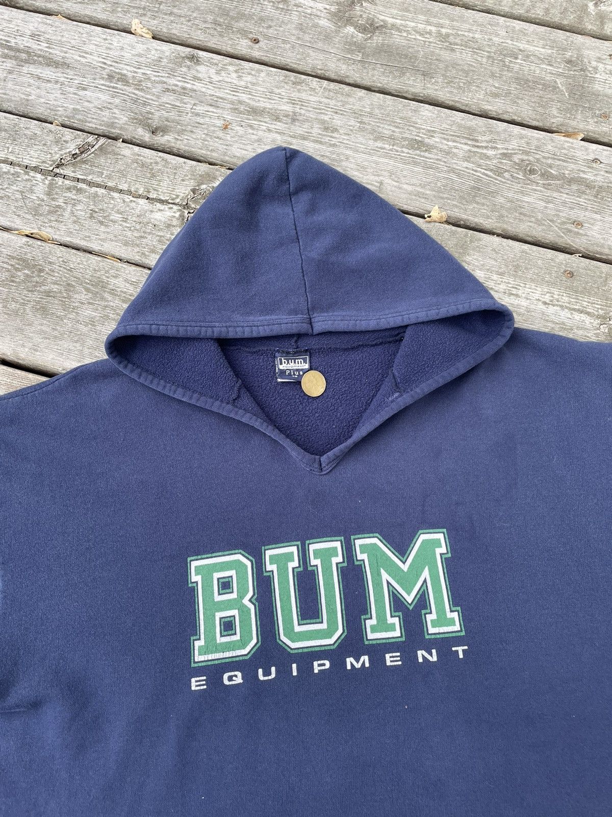 Vintage Vintage 1990’s BUM Equipment Short Sleeve Hoodie Size XL | Grailed