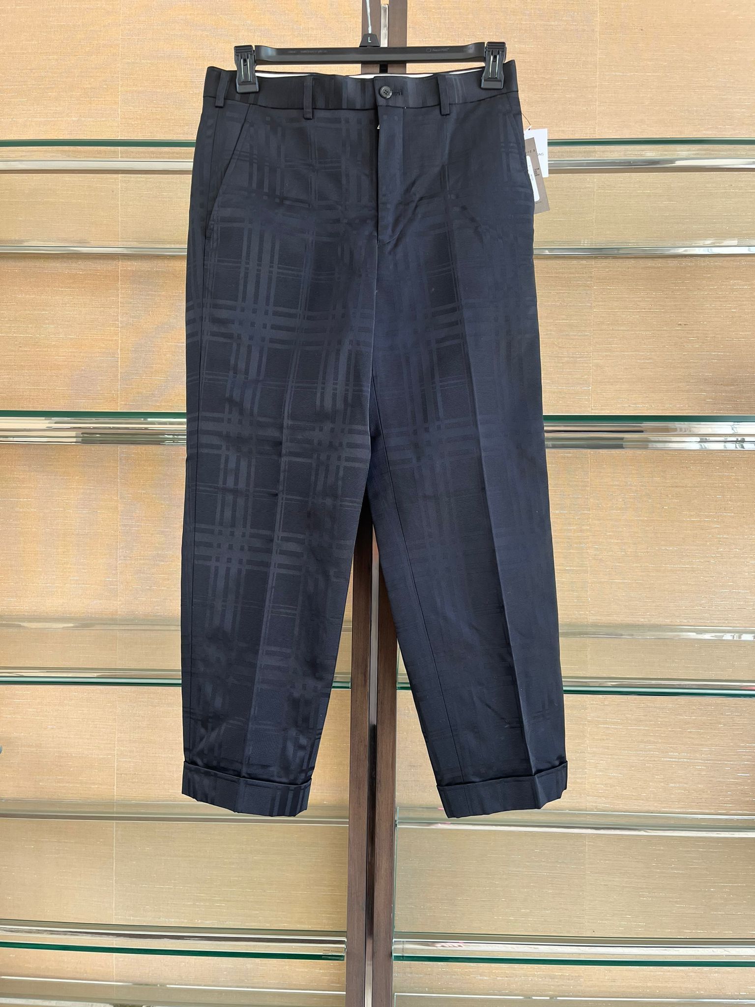 Comme Des Garcons Homme Plus CDG Homme Plus Tartan Black Pants in Black ...