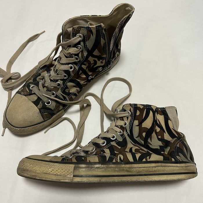 Number (N)ine Number Nine Tribal Camo Sneaker | Grailed
