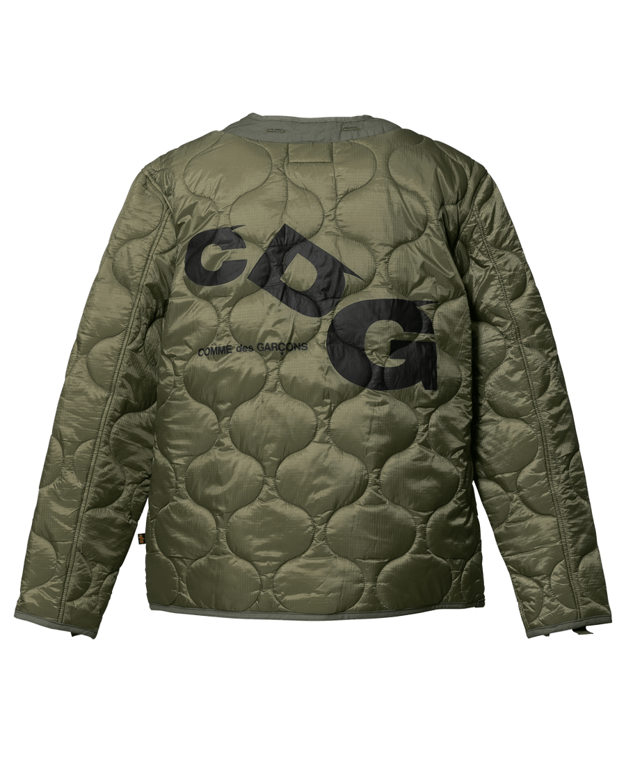 Japanese Brand CDG x ALPHA LINER JACKET | Grailed