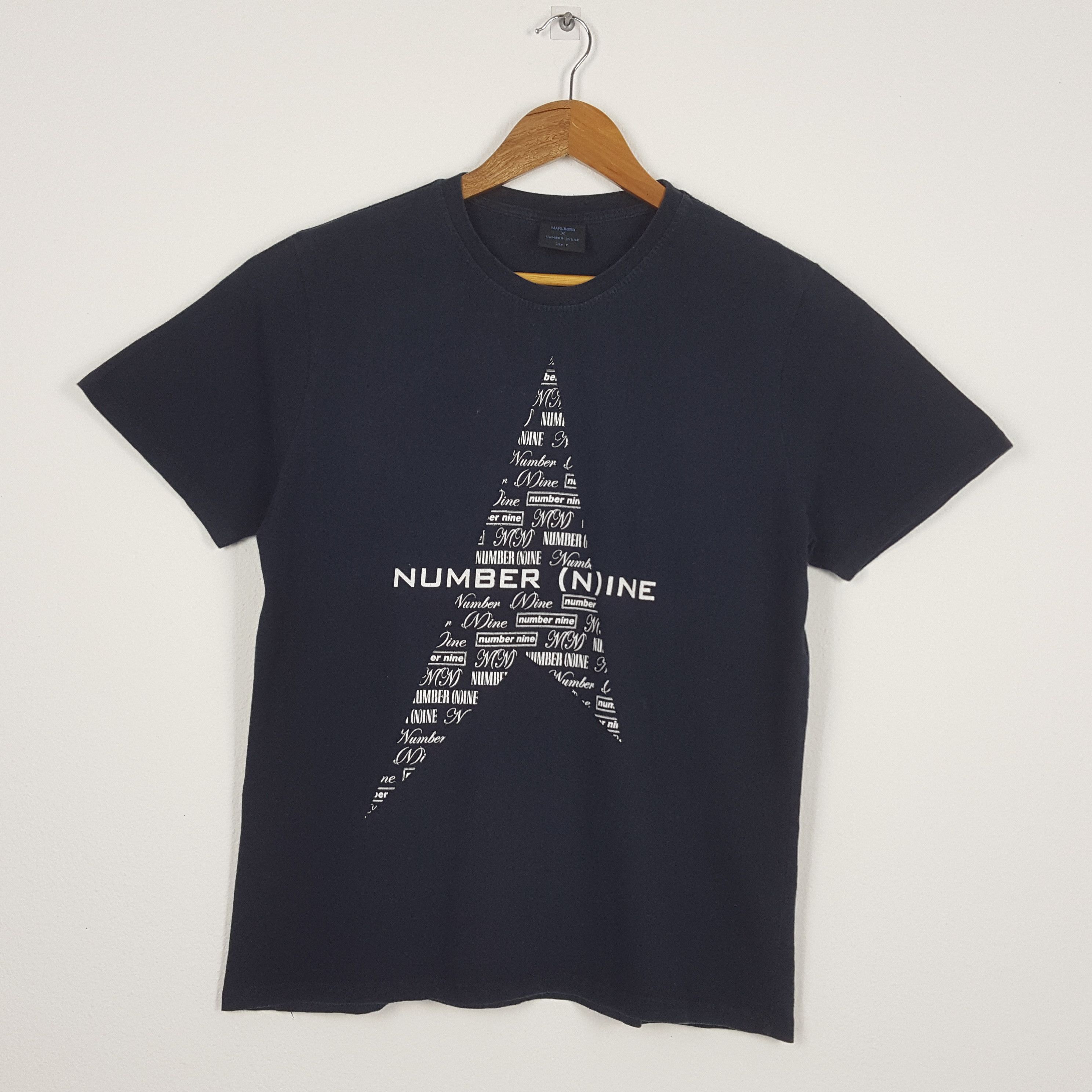 Number (N)ine Vintage Number Nine X Marlboro Star Design t-shirt | Grailed