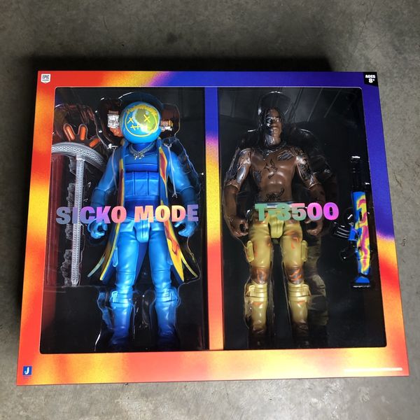 Travis Scott Travis Scott Cactus Jack x Fortnite 12” Action Figure Set ...