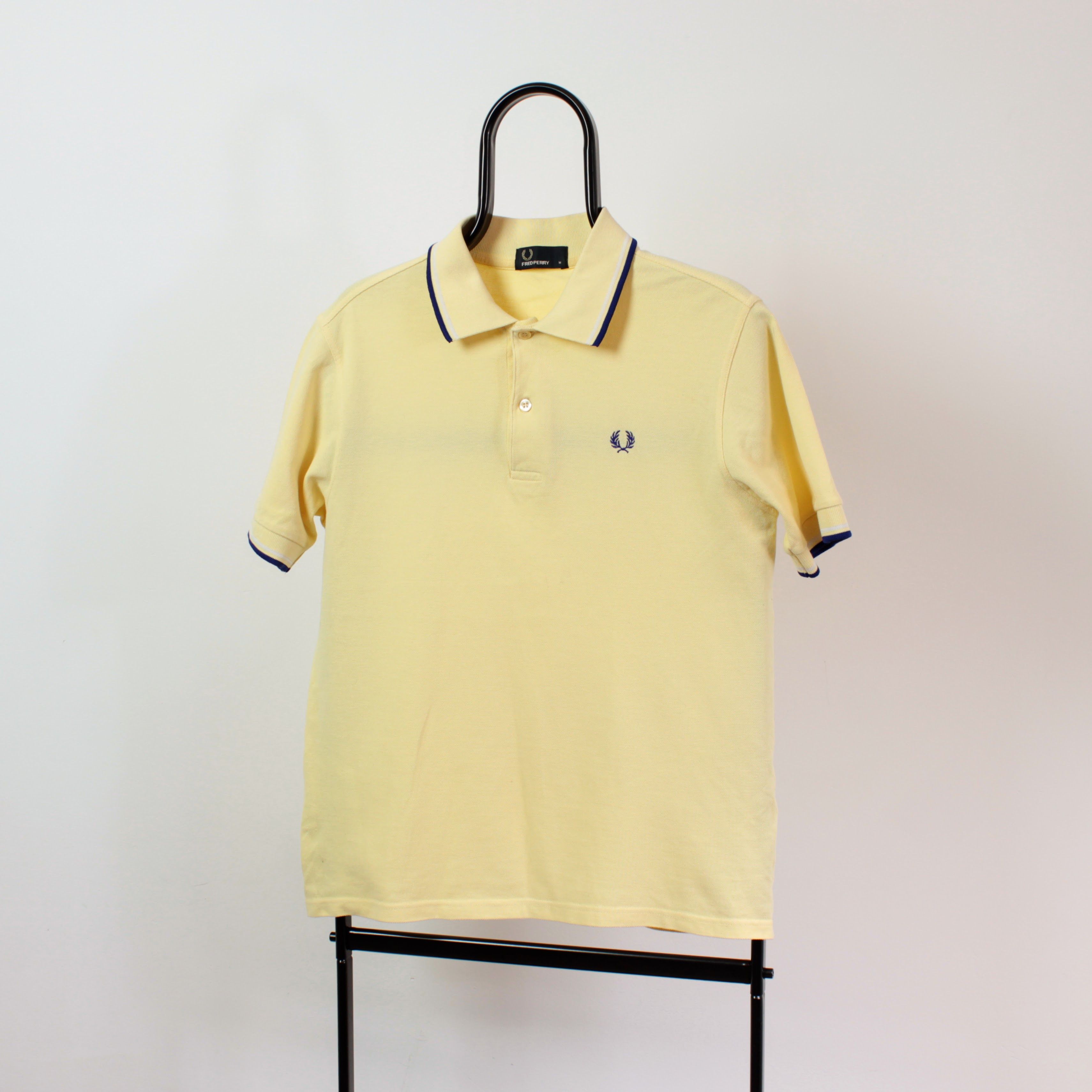 Vintage Men's Vintage Polo Shirt FRED PERRY Yellow | Grailed