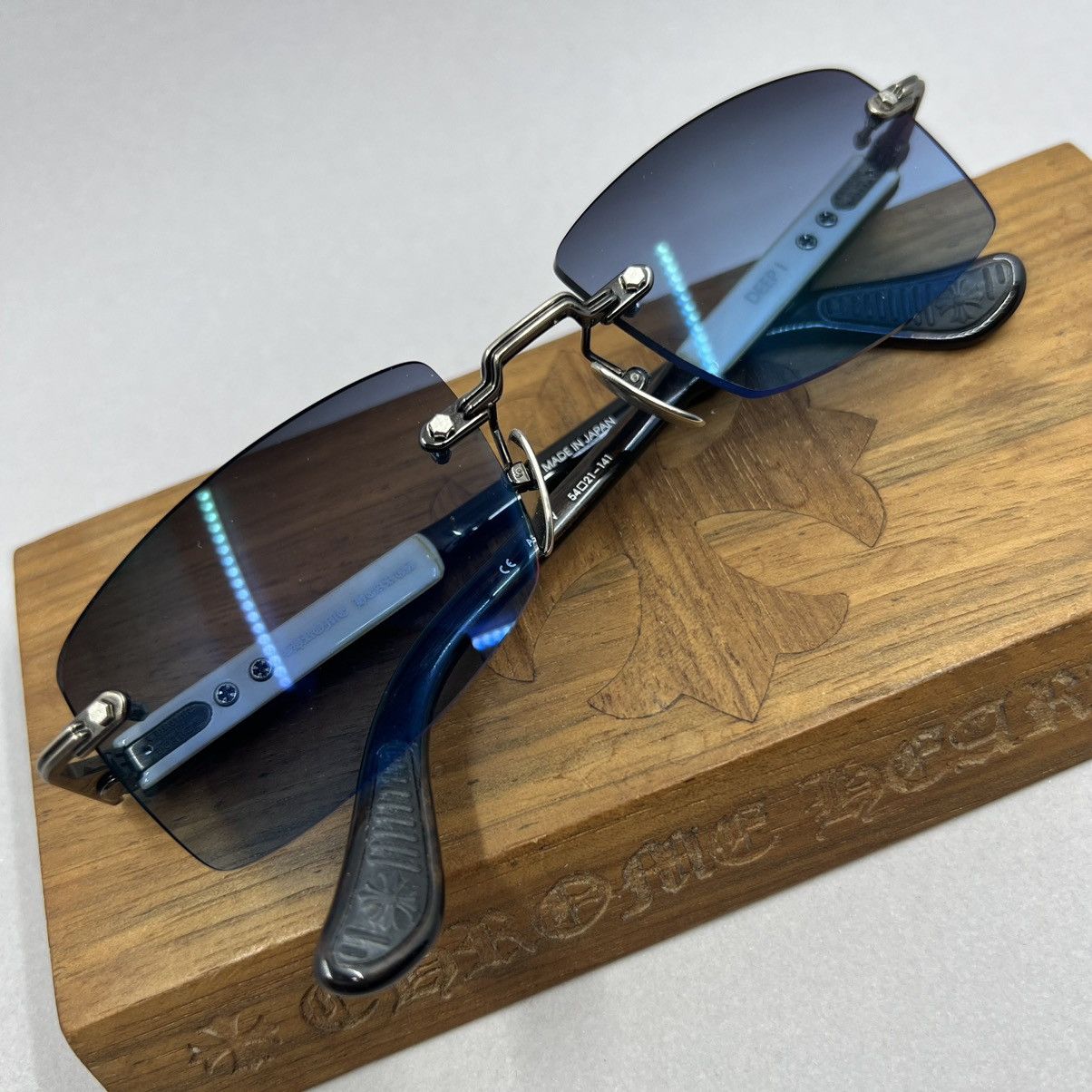 Chrome Hearts Deep II Chrome Hearts Glasses | Grailed