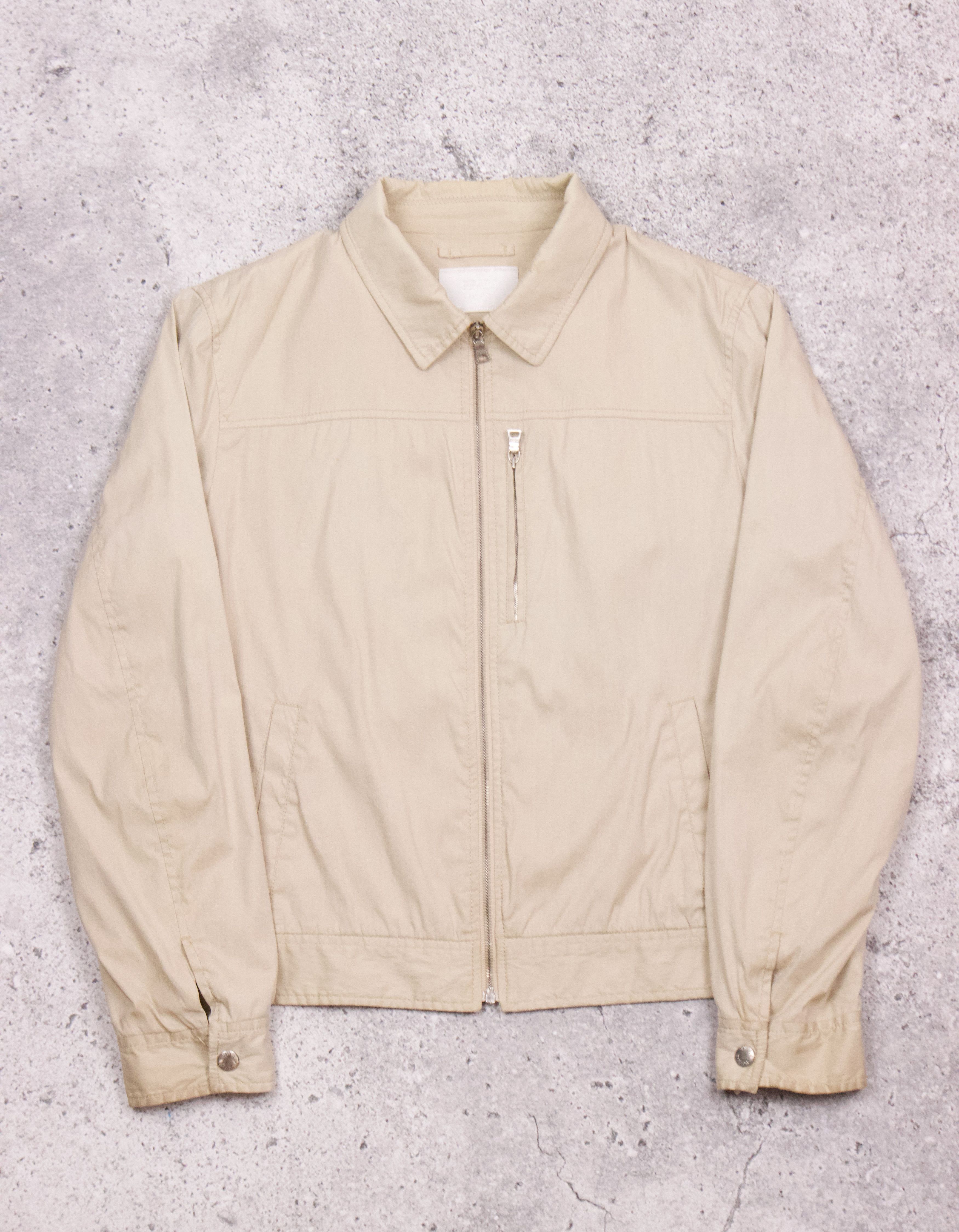 Prada Prada Milano Beige Zip Harrington Jacket | Grailed