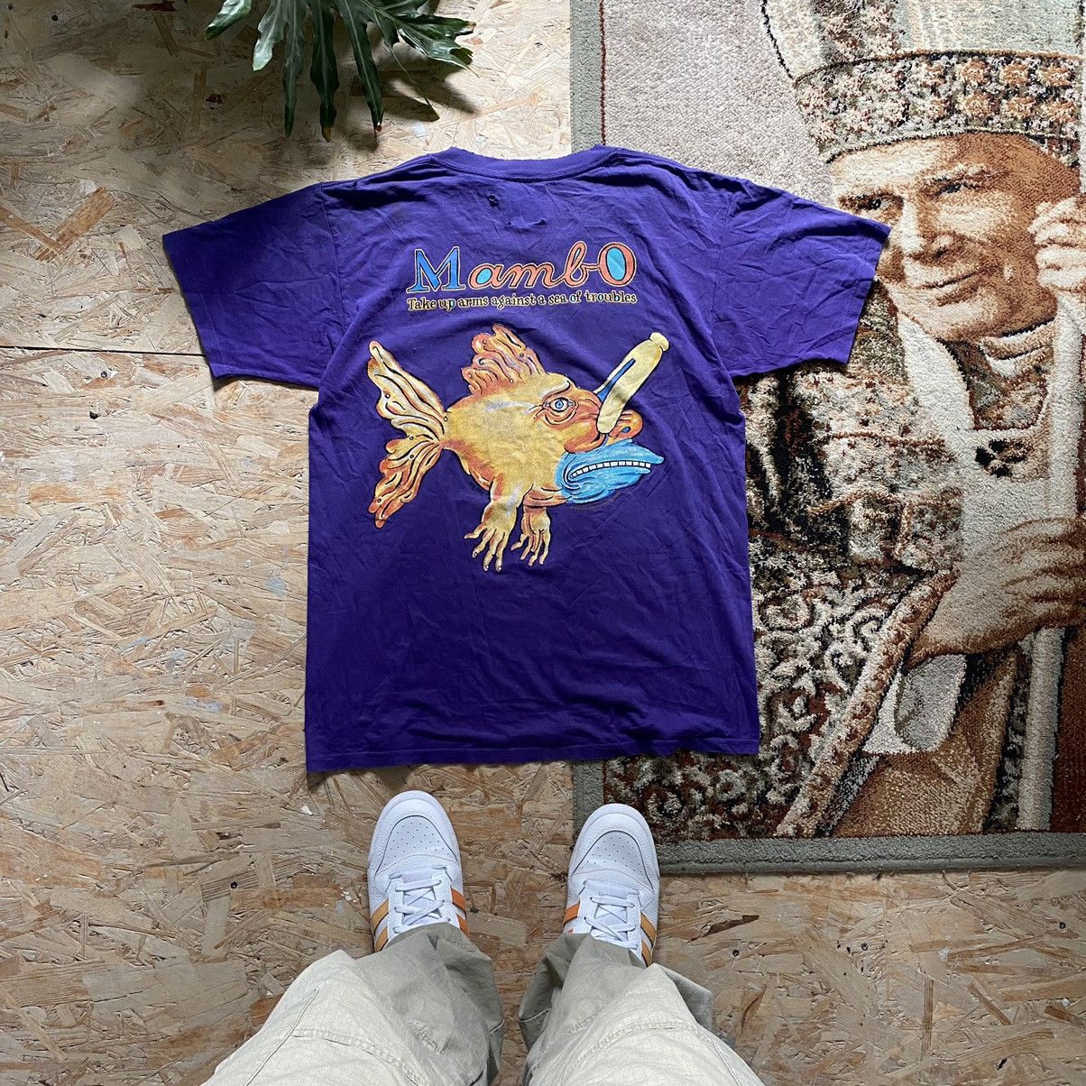 Mambo × Streetwear × Vintage VINTAGE 1995 RARE MAMBO FISH AMAZING ...