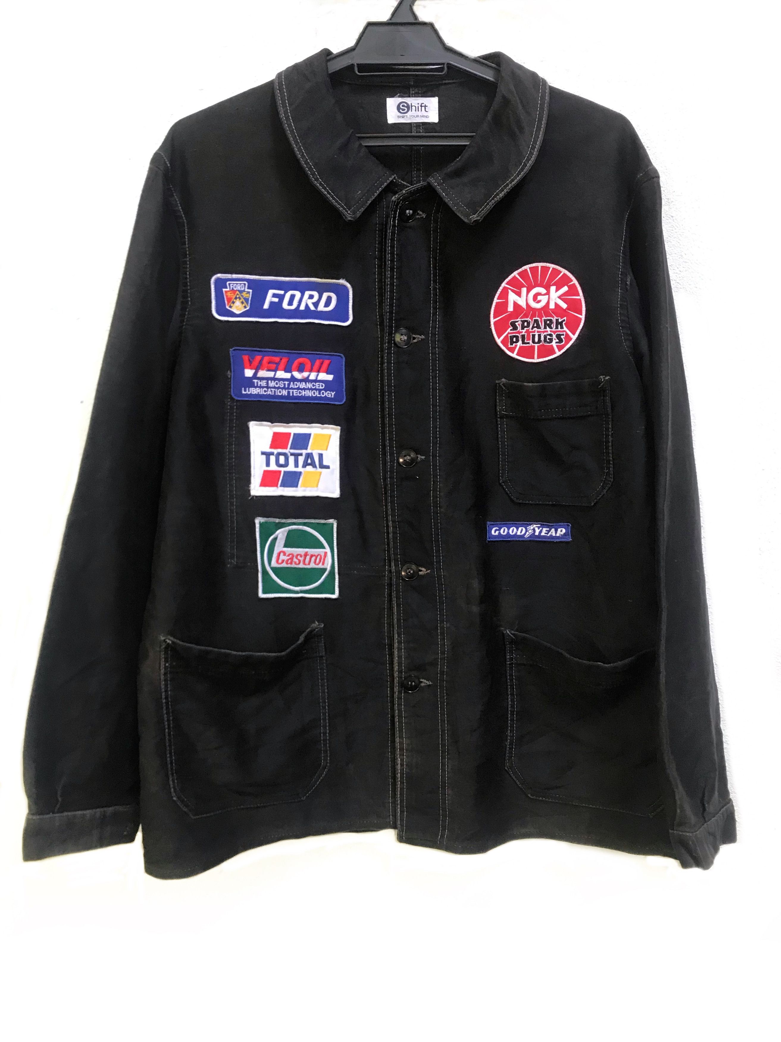 Racing Shift your mind Chore Patches Racing Jacket | Grailed