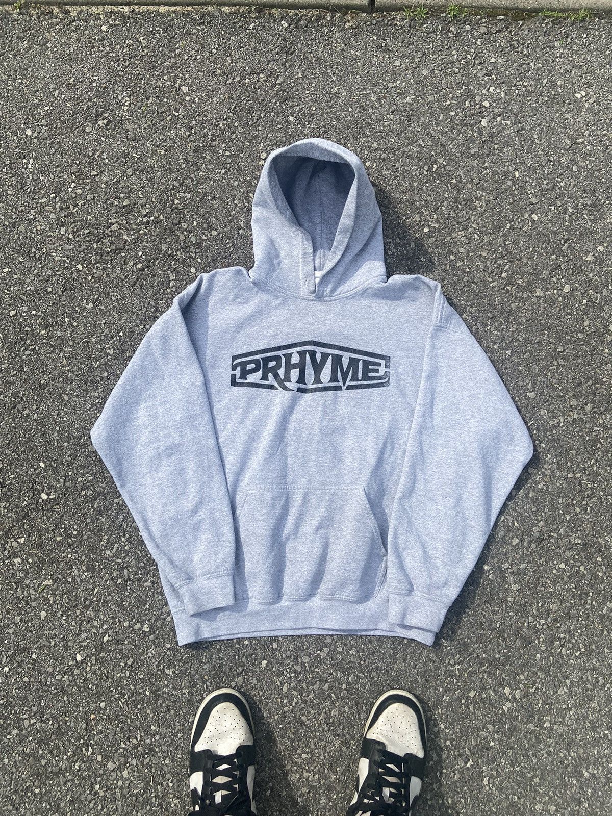 Vintage Hoodie Vintage boxy basic phryme gildan og y2k 00s grey | Grailed