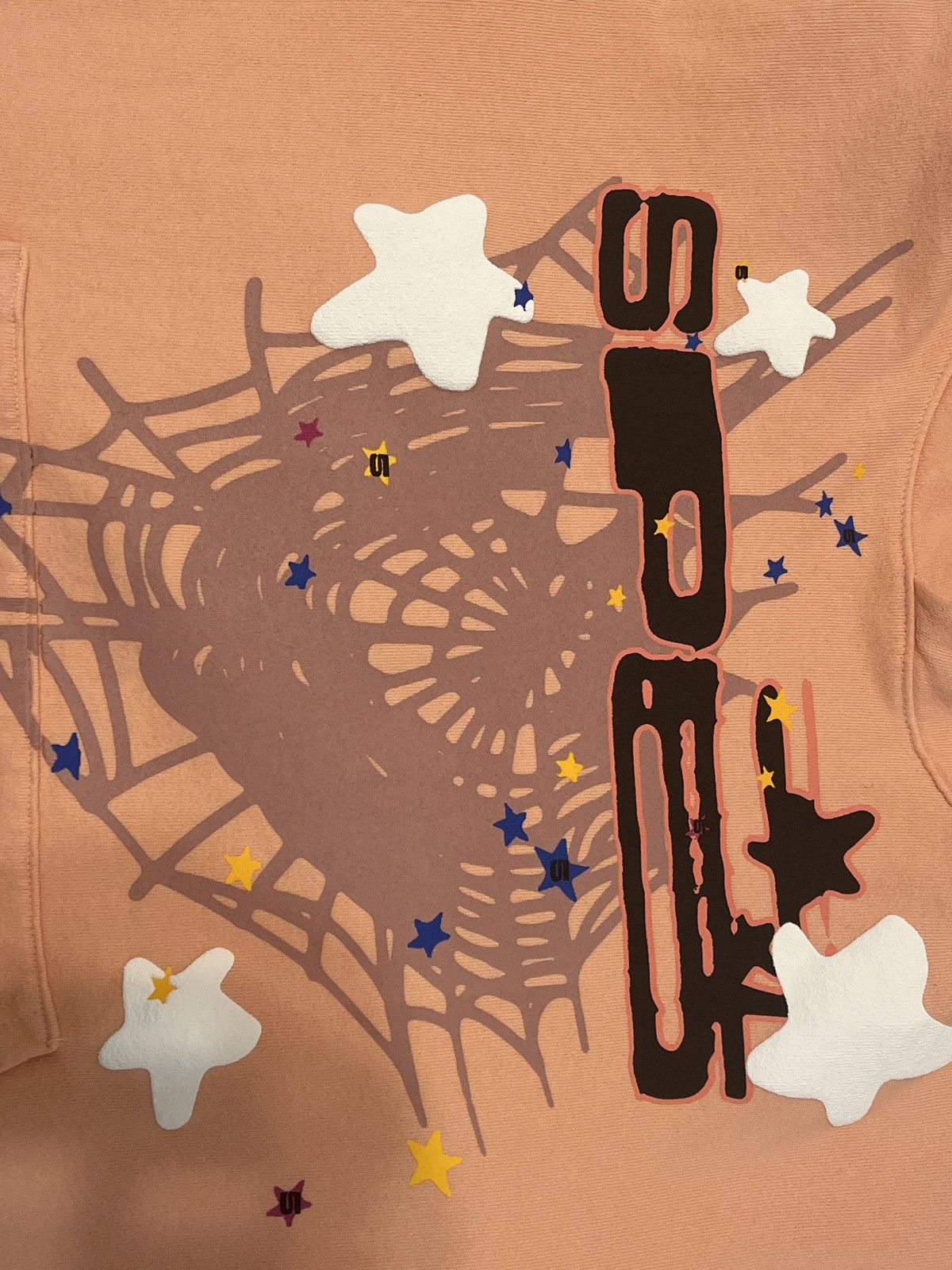 Spider Worldwide SP5DER “Bellini” Peach Hoodie | Grailed