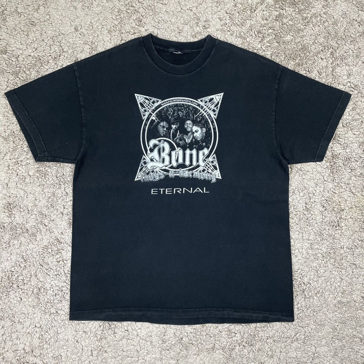 Vintage Vintage Faded Bone Thug n Harmony Line up T-shirt | Grailed