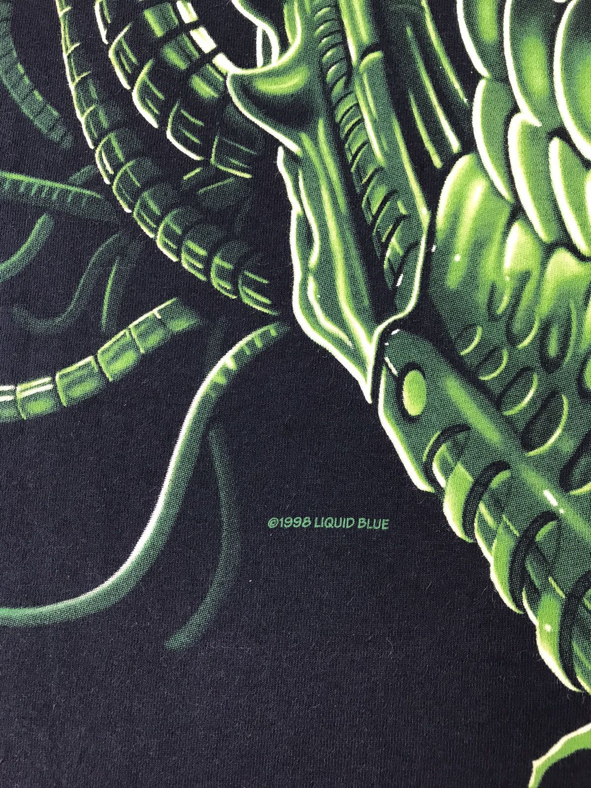 Liquid Blue Hype Green Terminator Skull Bone Travis Scott Worn by | Grailed