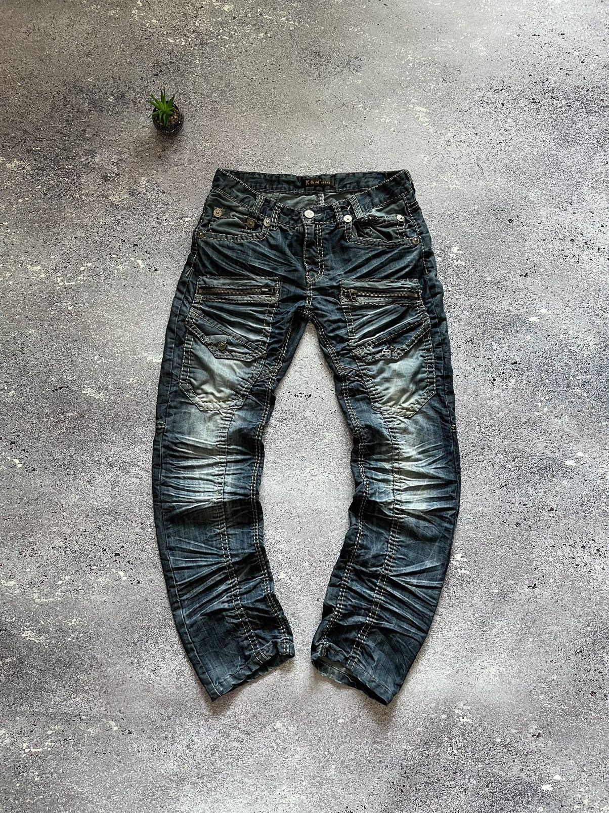 Vintage Vintage Y2K Japanese Jeans Kosmo Lupo Avant Garde Style | Grailed