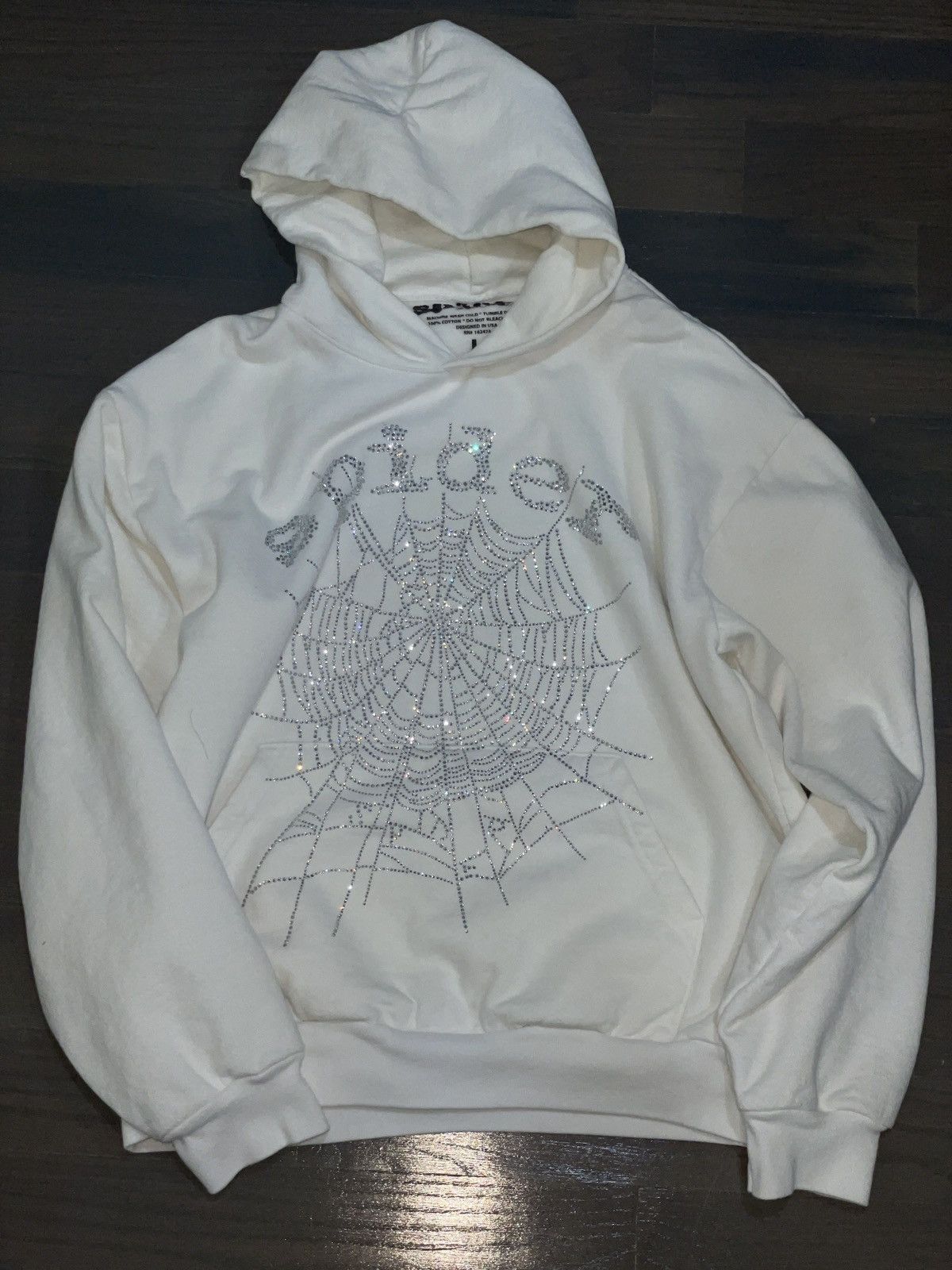 Young Thug Spider OG Rhinestone Logo Hoodie | Grailed