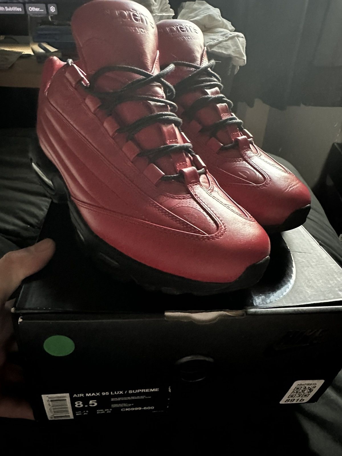 Nike × Supreme Last drop Supreme Nike air max 95 lux | Grailed