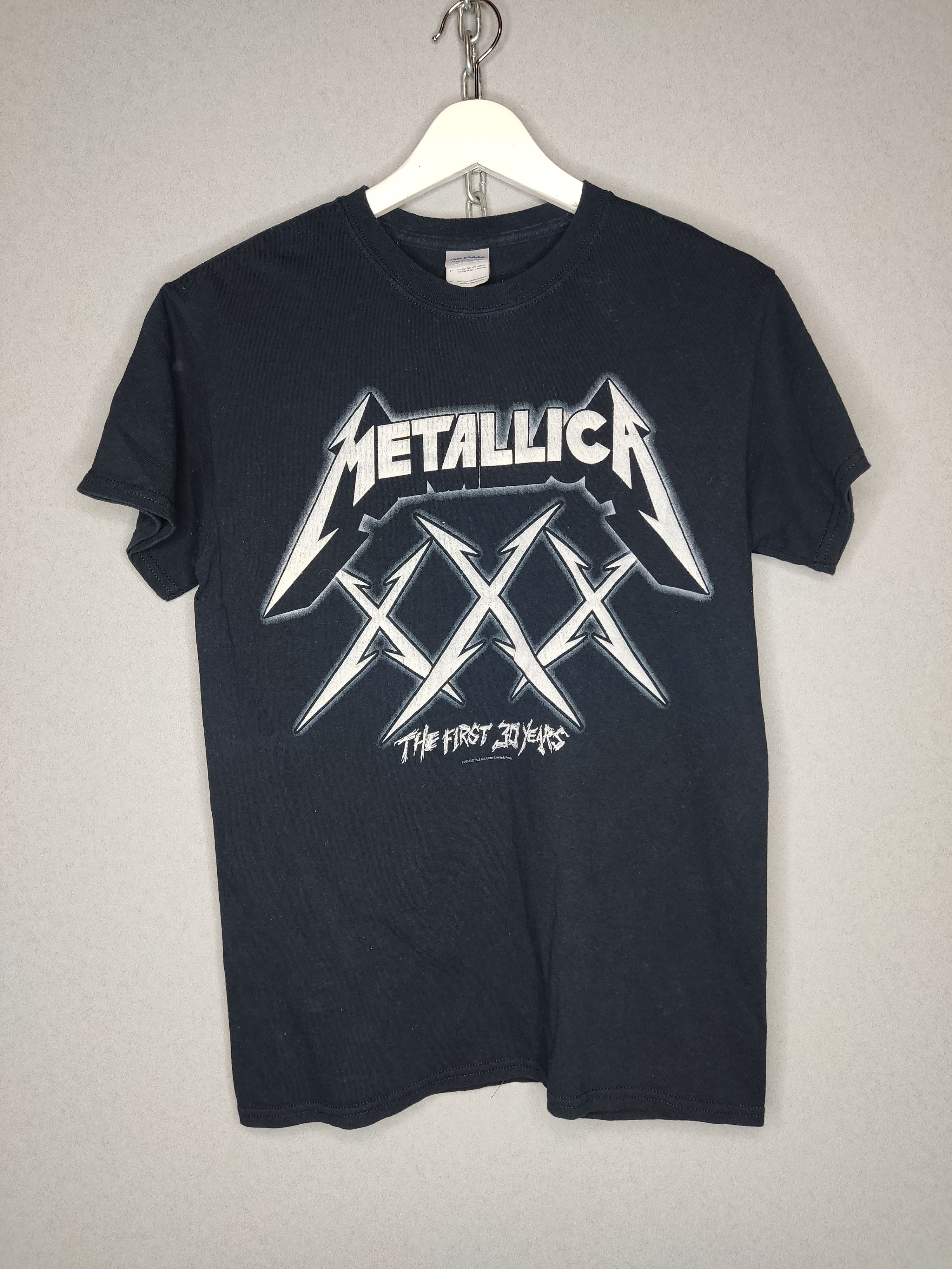 Vintage Vintage Metallica The First 30 Years Rock Band Tee 2014 | Grailed