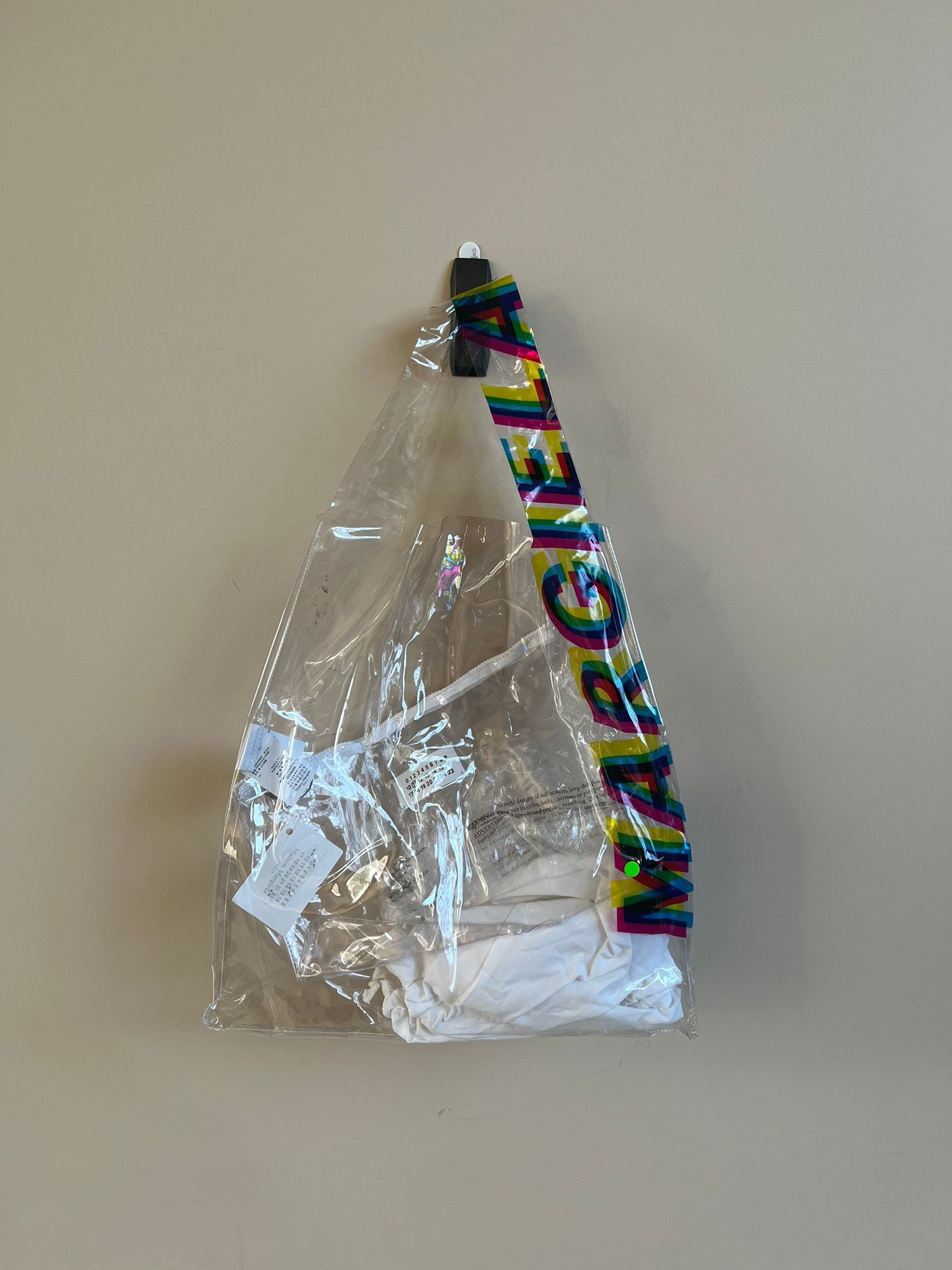 Maison Margiela Transparent Logo Bag in Clear | Grailed