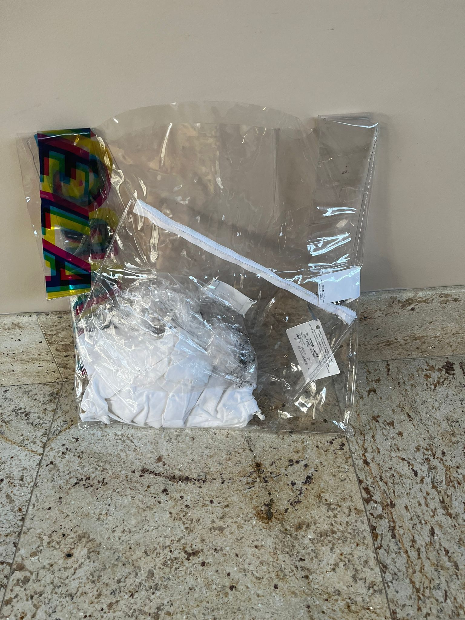 Maison Margiela Transparent Logo Bag in Clear | Grailed