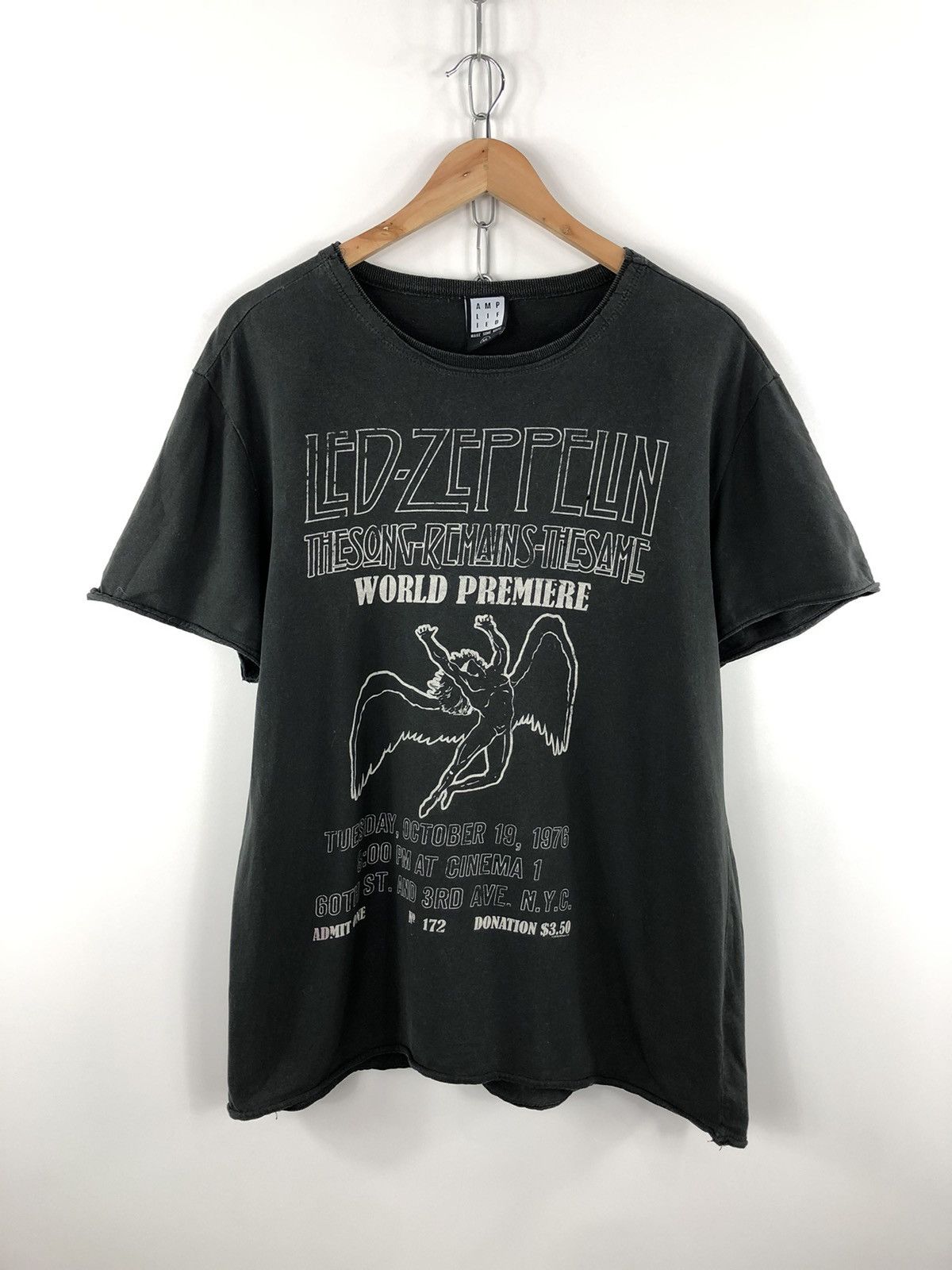 Led Zeppelin Vintage Led Zeppelin T-Shirt Amplified 90s Rock T-Shirt ...